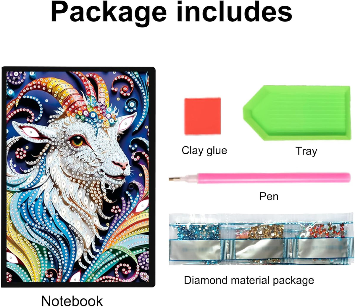 Notebook - Goat – Diamond Painting Depot