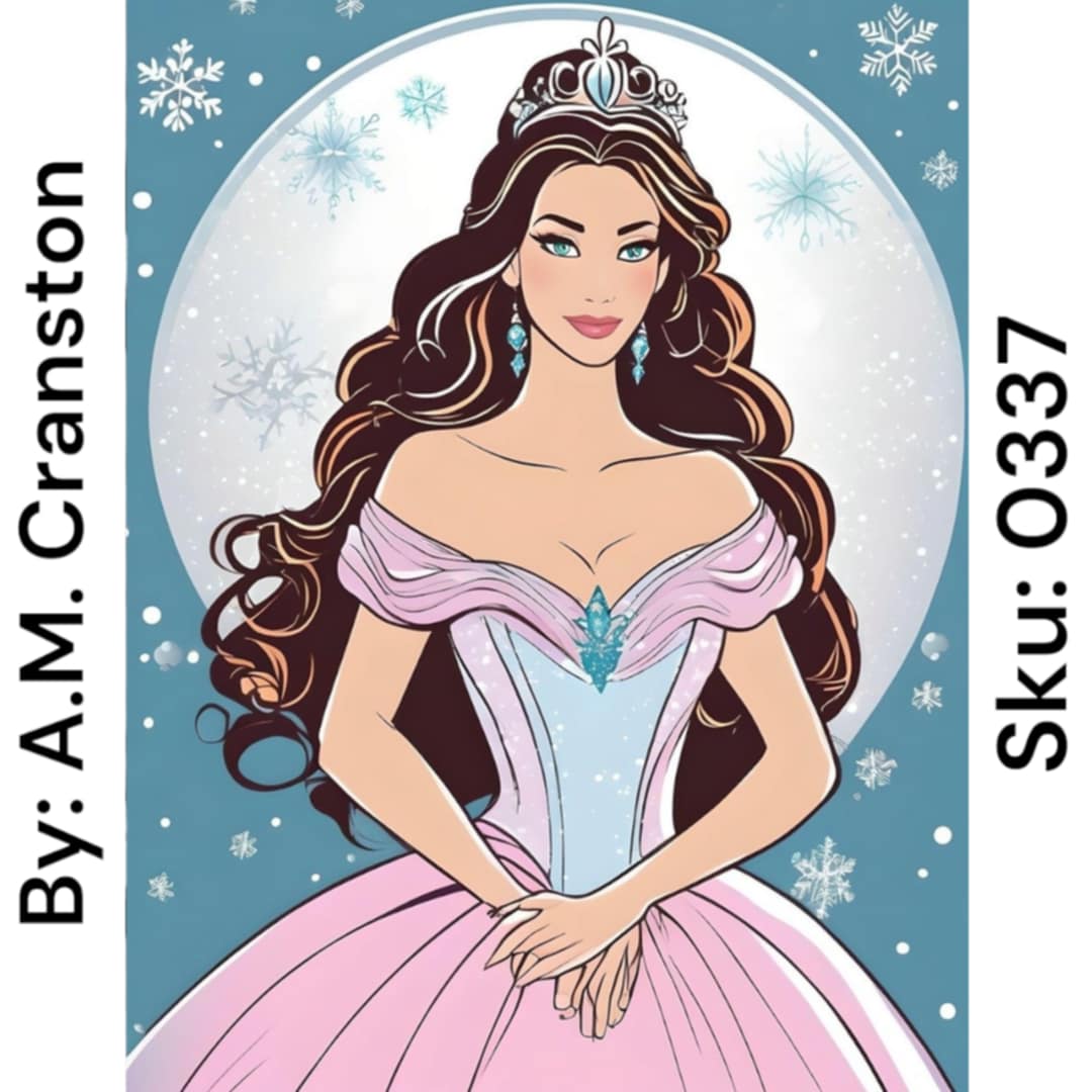 DPD Exclusive - Moon Princess - Square Drill AB – Diamond Painting Depot