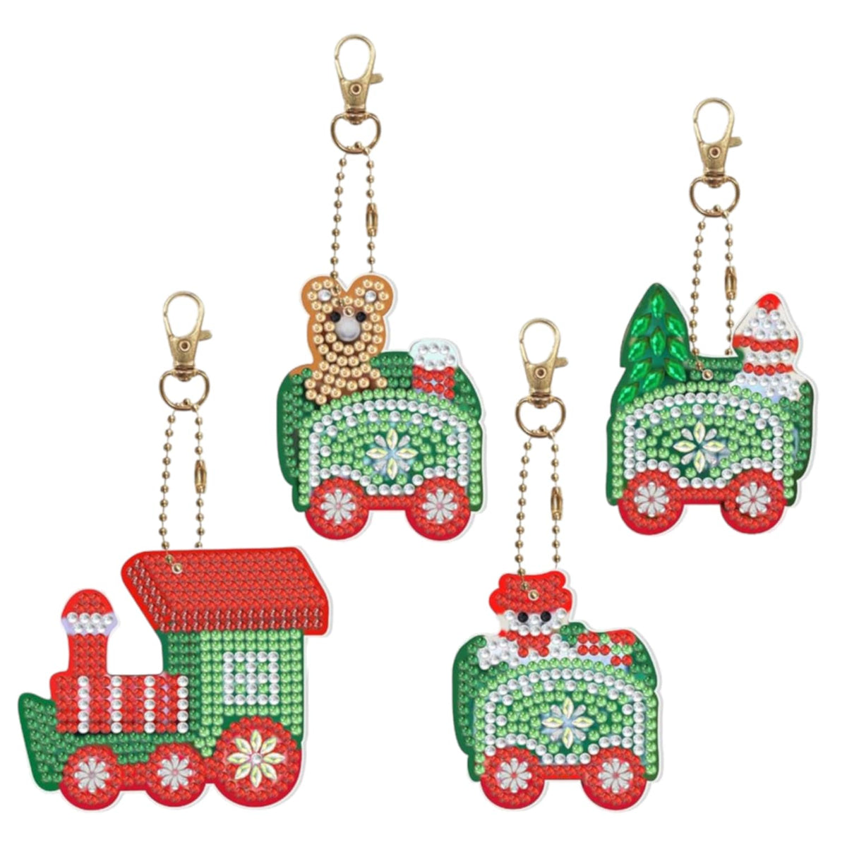 Keychain Set - Train – Diamond Painting Depot